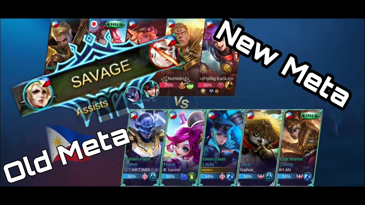 OLD META VS NEW META [[ SAVAGE LAYLA ]] RANK GAME EPIC SMURF ACCOUNT ...
