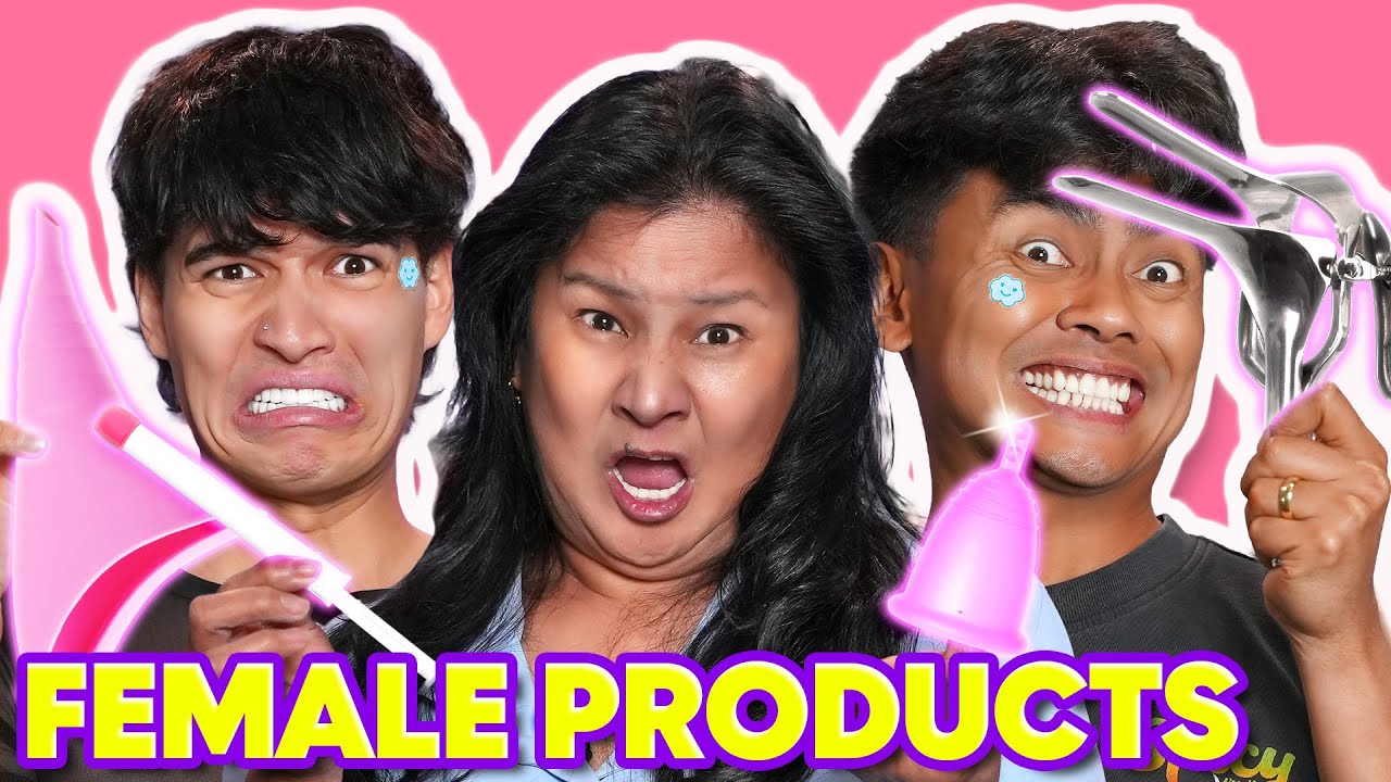 GUESS THE FEMALE PRODUCT CHALLENGE!!! - YouTube