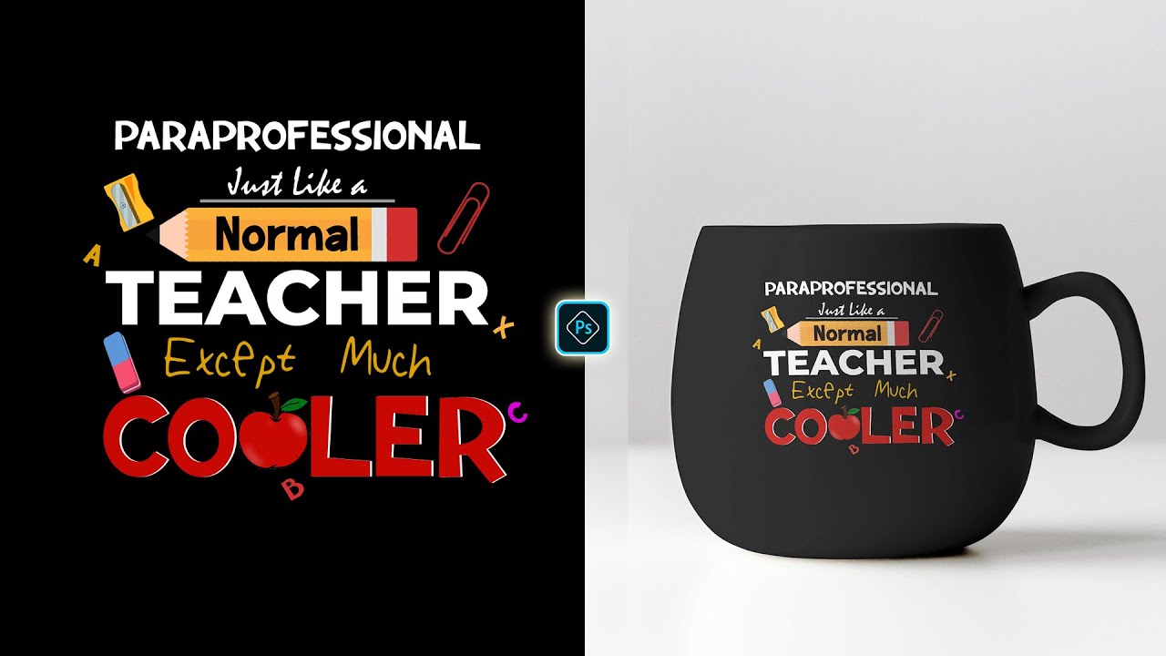 Teacher Coffee Mug Design for Teespring | Coffee Mug Design Photoshop ...
