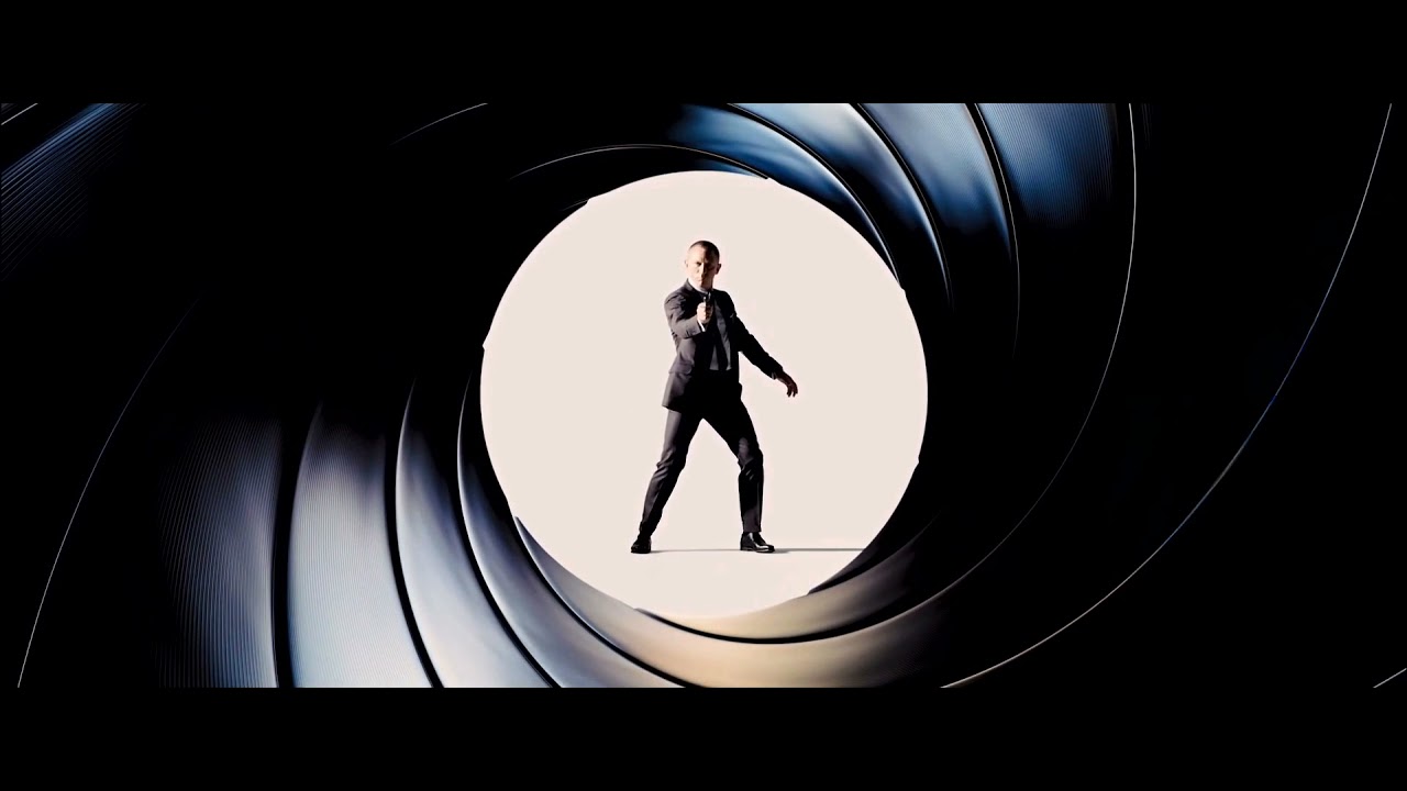 Skyfall gunbarrel sequence interpolated in 60 fps - YouTube