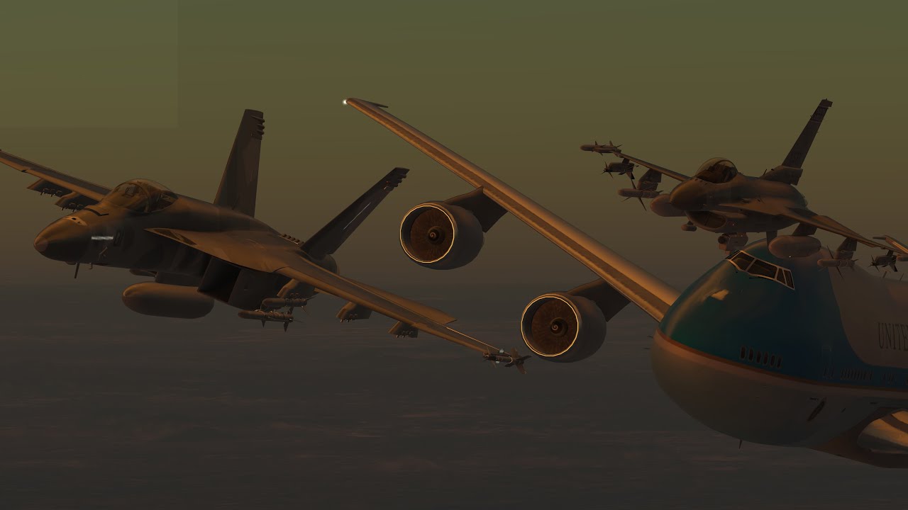 The Formation Flight | Air Force One | Fun in Casual Server | Infinite ...