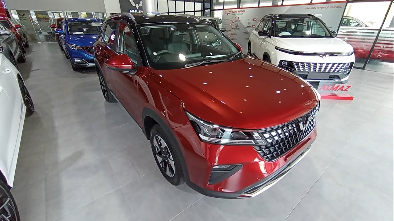 Wuling Alvez EX Red 1.5 CVT walkaround exterior and interior (Brunei ...