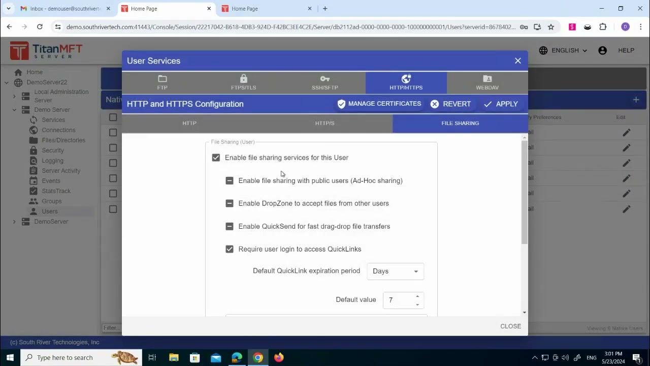 Titan MFT Server Feature Highlight - DropZone - Securely Request and Receive Data - YouTube