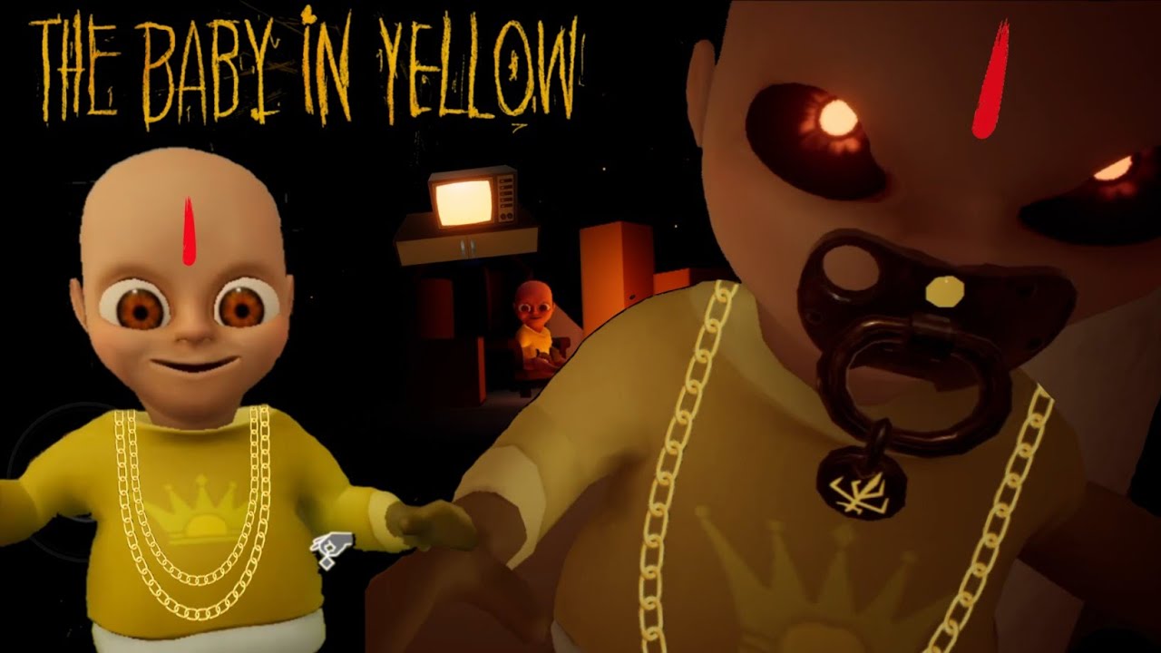 THE BABY IN YELLOW PLAYING HORROR GAME BAD BABY - YouTube