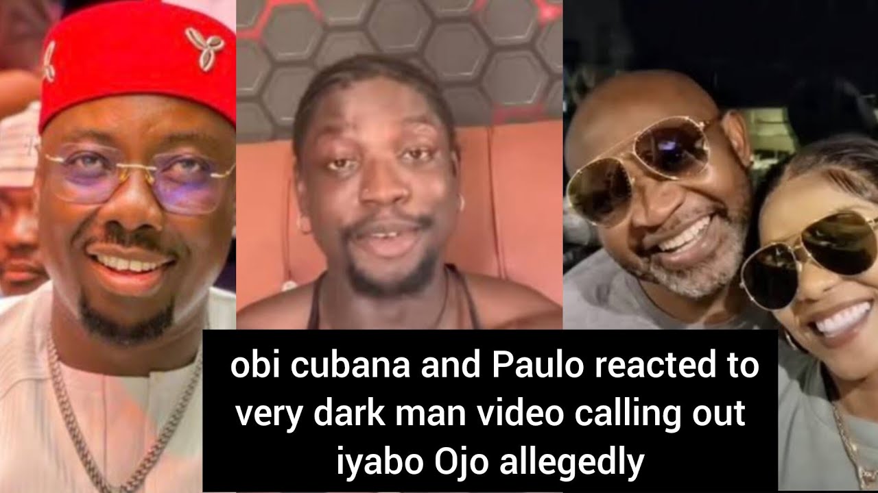 How obi cubana and Paulo reacted to very dark man video calling out ...