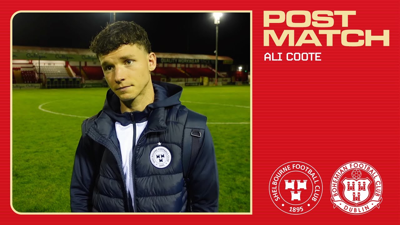 Post Match: Ali Coote | Shels 1-1 Bohs - YouTube