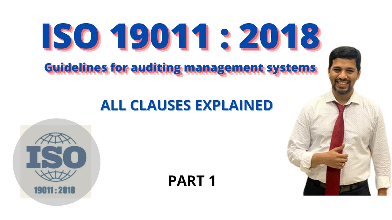 ISO 19011: 2018I Guidelines for auditing management systems part 1 ...