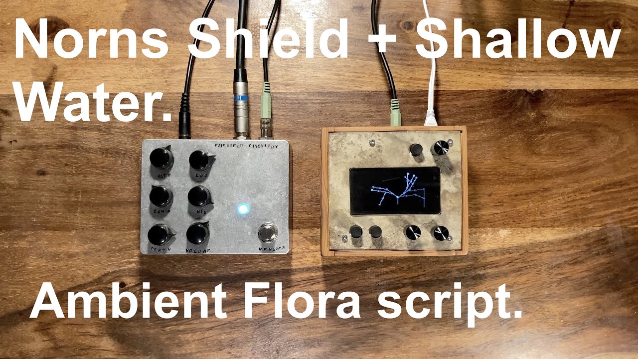 sketch [03]: Ambient Lo-fi | Norns Shield & Fairfield Circuitry's ...