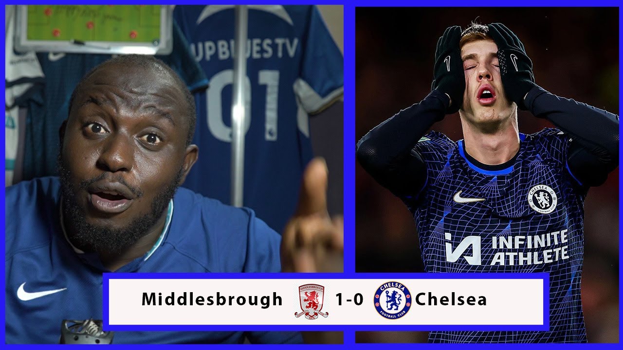 Chelsea 0-1 Middlesbrough Carabao Cup Semi FinalsHighlight 2023/24 ...