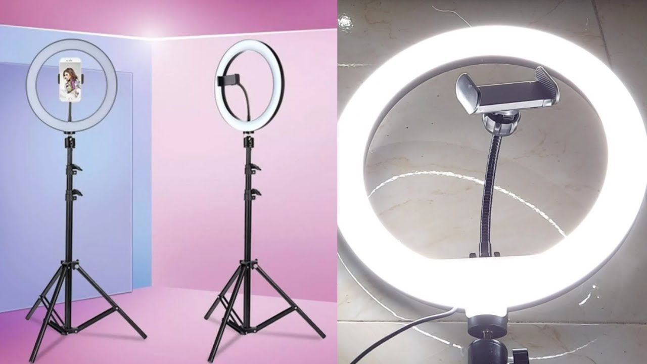 Unboxing Ring Fill Light CXB-260 10 Inch - YouTube