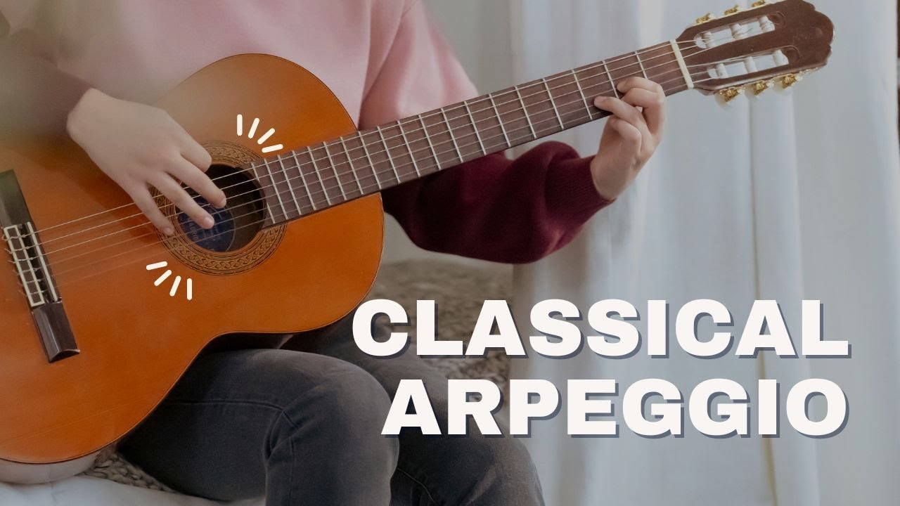 My new classical fingerstyle arpeggio with descending bassline - YouTube