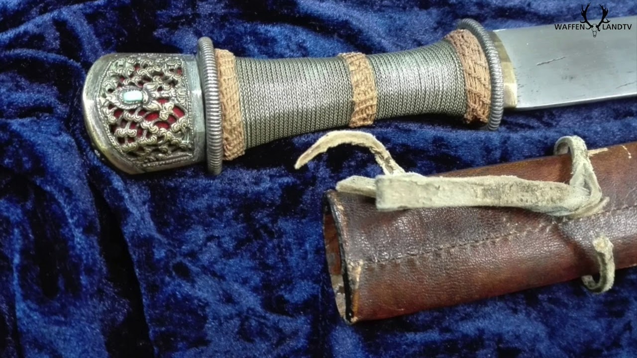 Ceremony Sword, Bhutan - YouTube