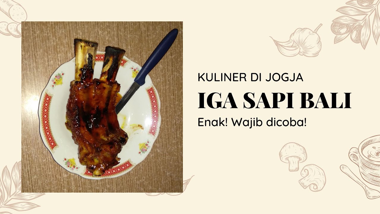 Kuliner Enak Iga Sapi Bali Yogyakarta - YouTube