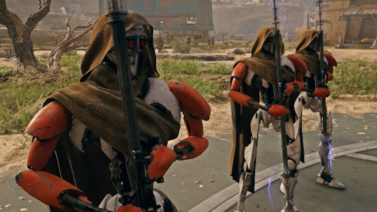 Droids vs Droids - Star Wars Jedi: Survivor NPC Wars #1 - YouTube