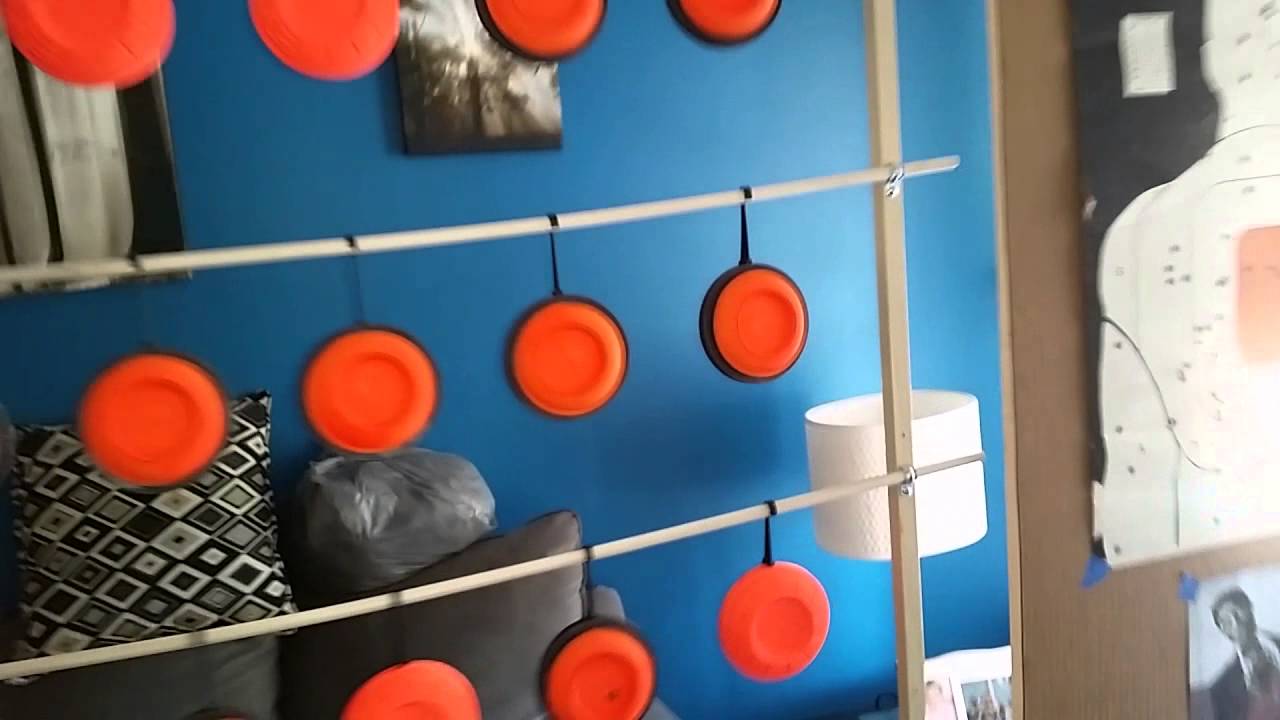 Shooting stands made out of PVC - YouTube