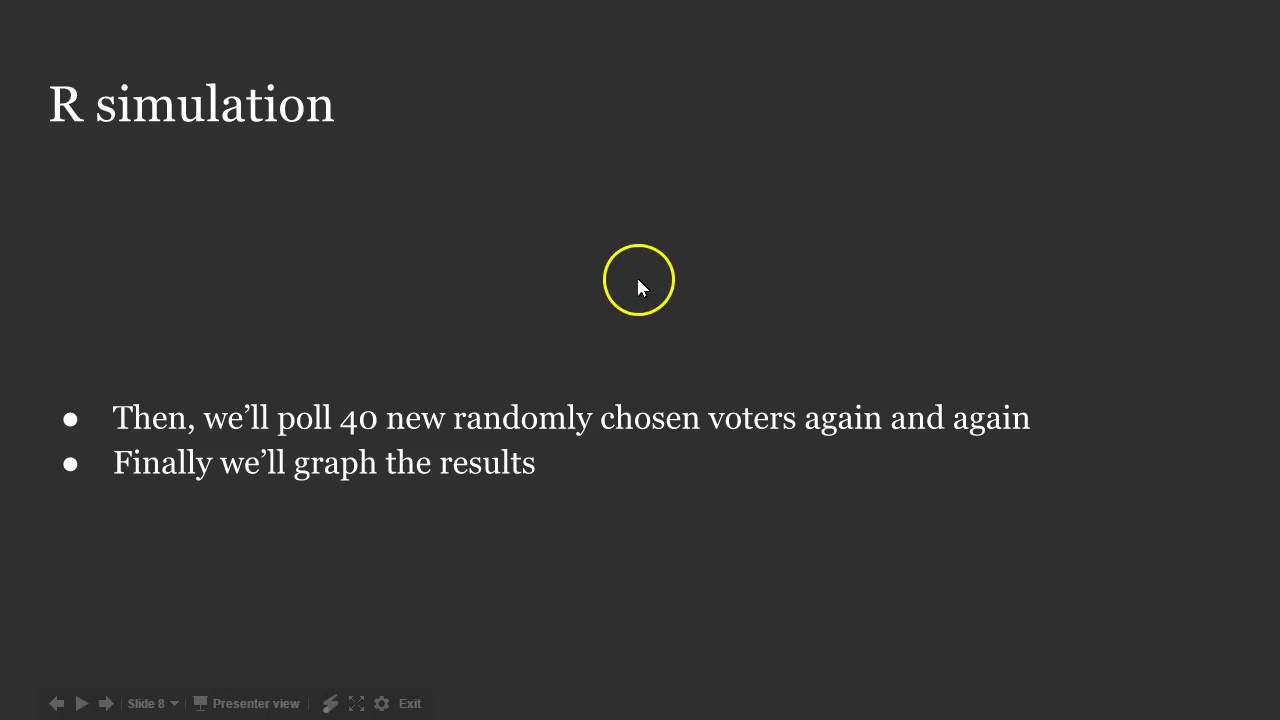 The math behind the polls including sampling distributions with R - YouTube