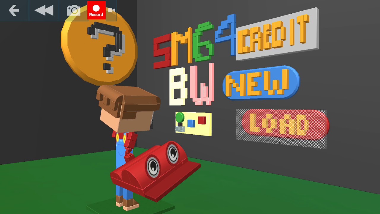 Super mario 64 blocksworld - YouTube