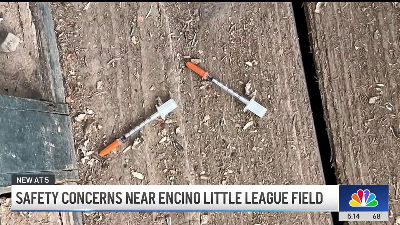 Parents share safety concerns near Encino little league field - YouTube