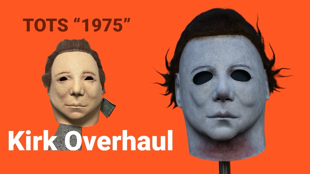 Trick Or Treat Studios Captain Kirk “1975” Mask Overhaul - (Michael ...