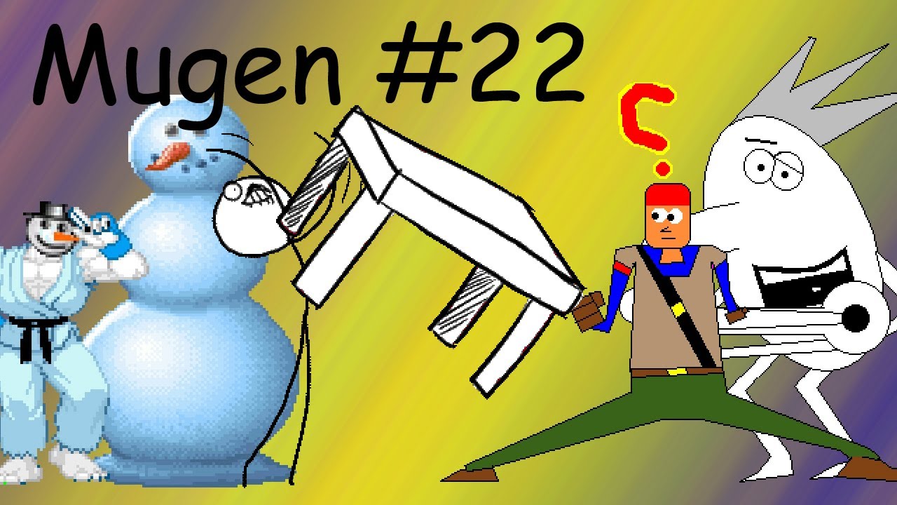 AN Mugen #22: Snow Man & Derp VS Dink Smallwood & Dooby Dummy - YouTube