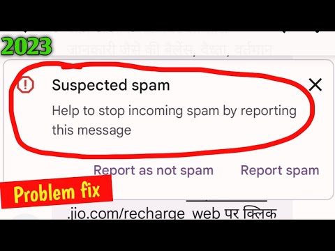 suspected spam help to stop incoming spam by reporting this message ...