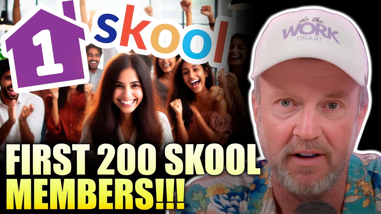 Celebration Time!!! FIRST 200 Skool Members!!! - YouTube