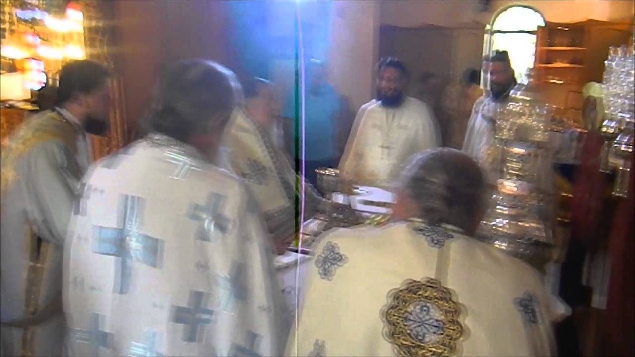 Αρχιερατικη θεια λειτουργία προεξαρχοντος του Σεβ Μητρ Κ Κ ΘΕΟΚΛΗΤΟΥ ...