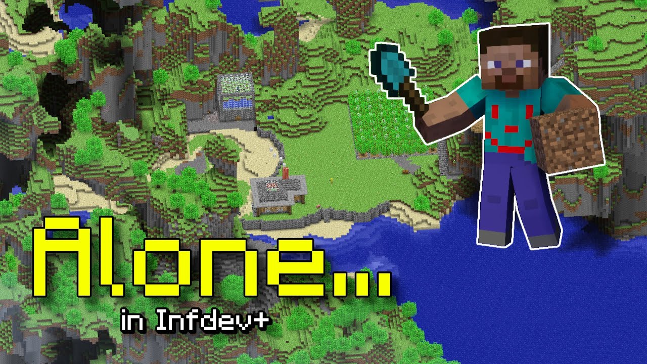 Doing Chores & Exploring 0.2! | Alone in Infdev+ EP 3 - YouTube