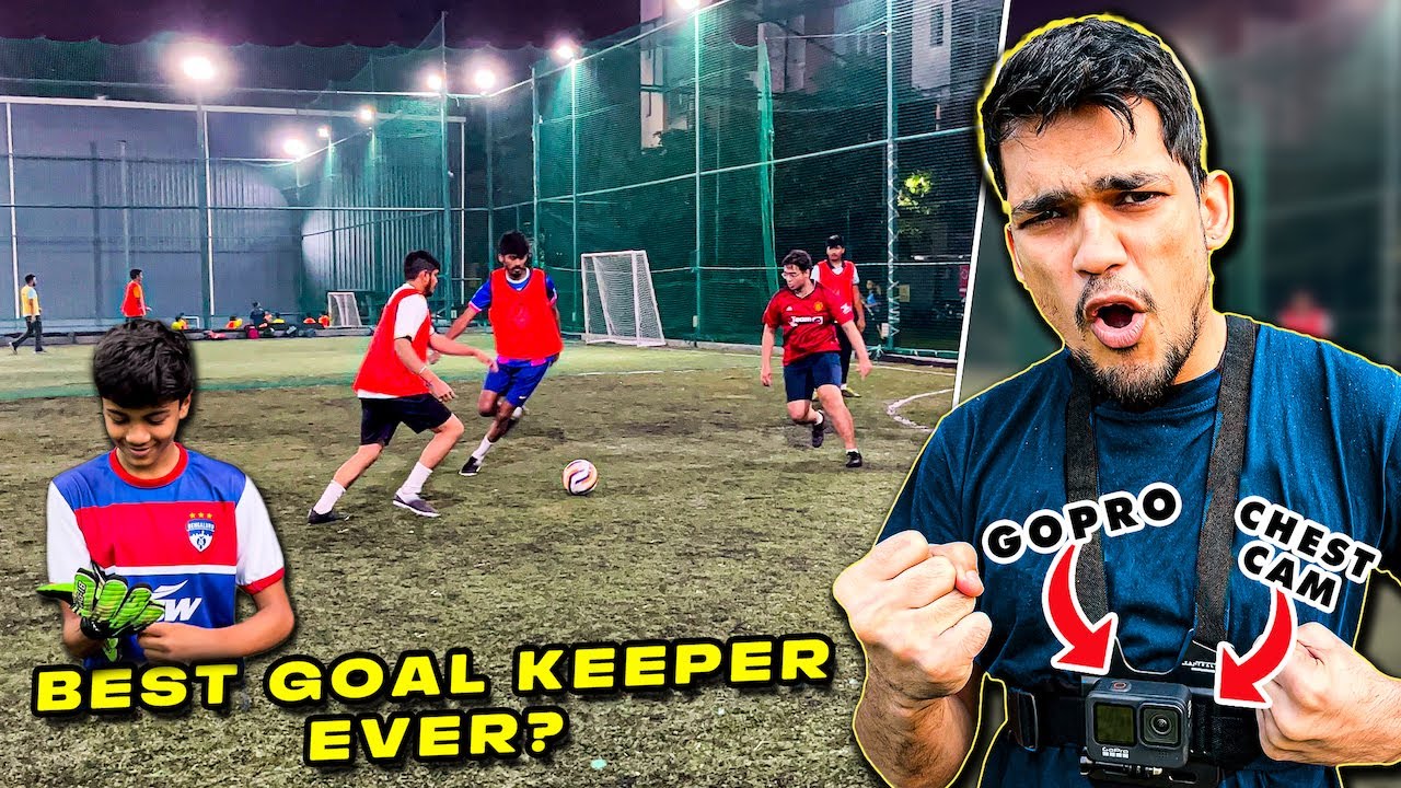 I Played a Turf Football Match with Fans | GoPro POV | Football Vlog 58 ...