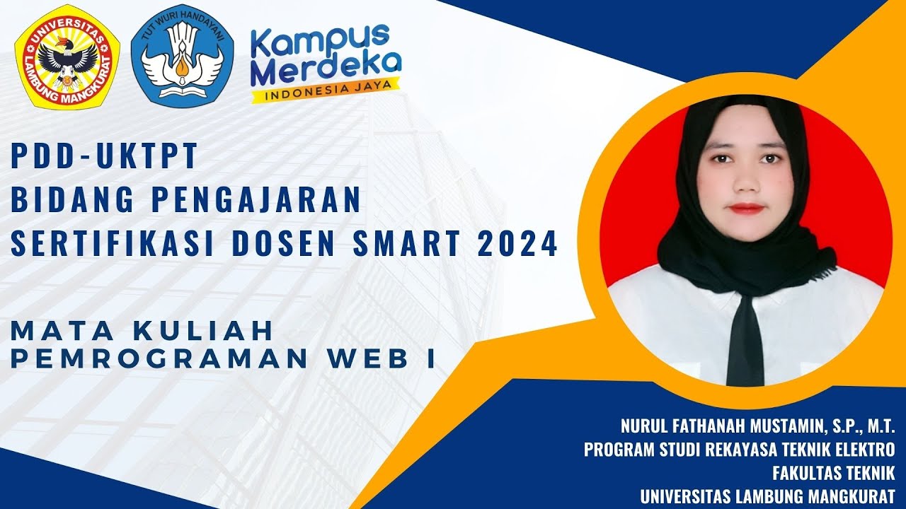 PDD-UKTPT - Bidang Pengajaran - Serdos SMART 2024 - Nurul Fathanah ...