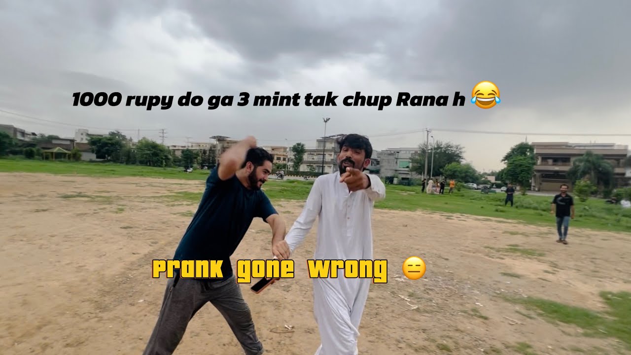 1k Rupees PRANK GONE WRONG 😂 - YouTube