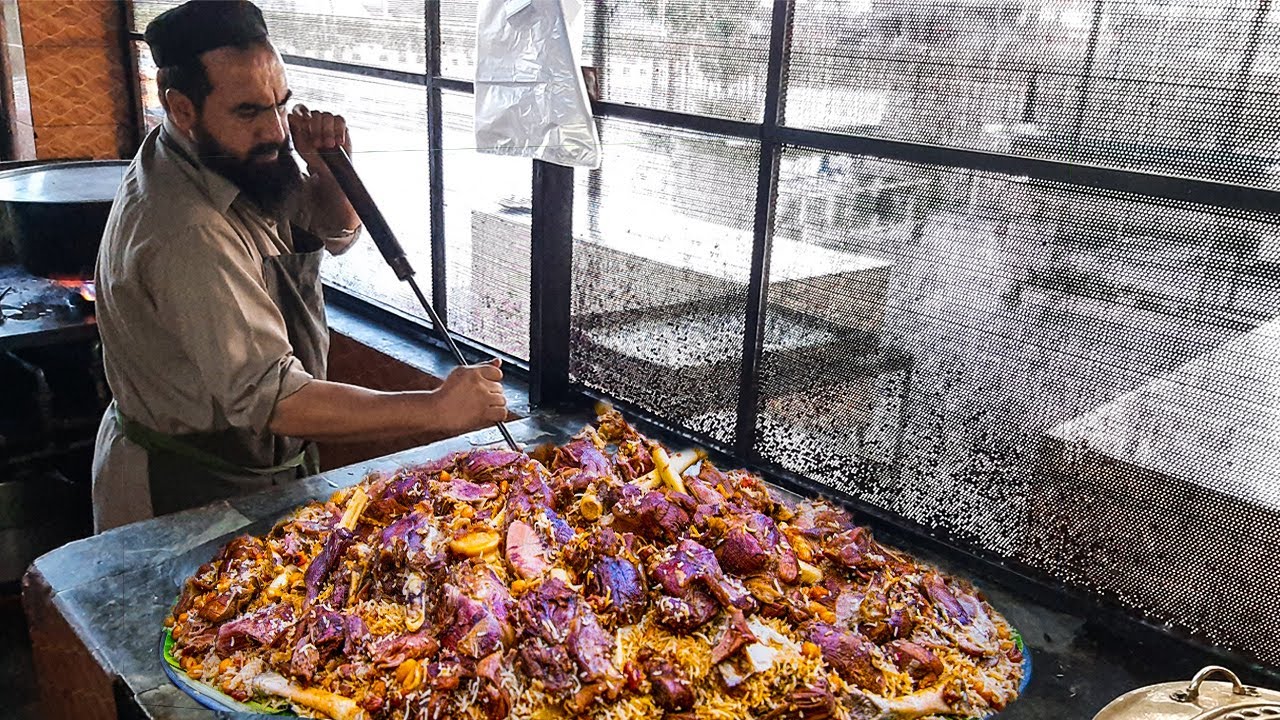 BEEF PULAO RECIPE | How To Make Beef Pulao | Street Food Qabili Plav ...