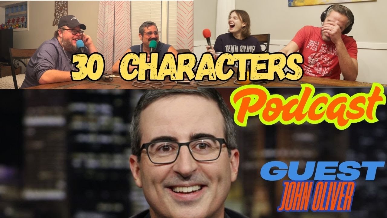 JOHN OLIVER INTERVIEW | 30 Characters - Comedy Podcast - YouTube