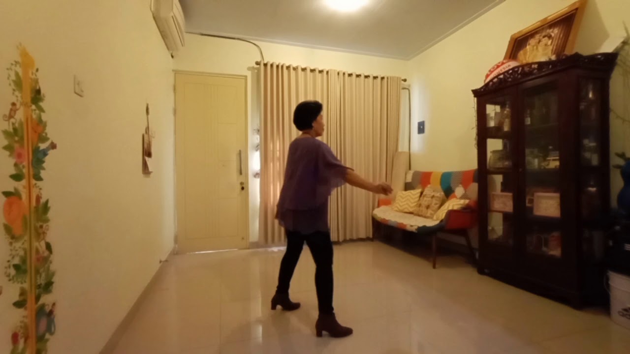 My Broken Souvenirs.- Line dance (Adam Jaya) May 2020 - YouTube