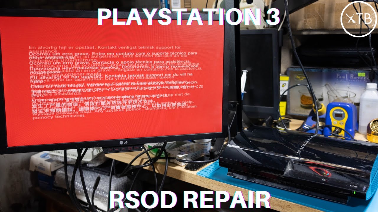 Fixing a PS3 with RSOD in 2022 - YouTube