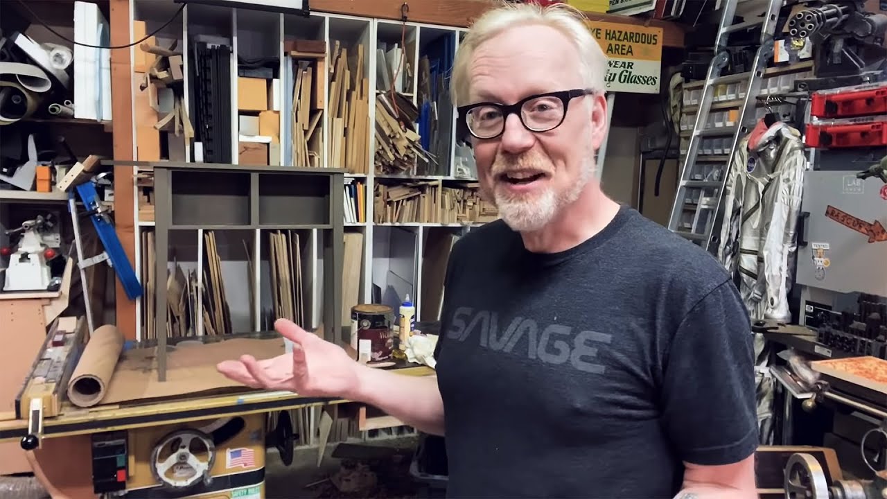 Adam Savage's One Day Builds: Front Porch Table! - YouTube