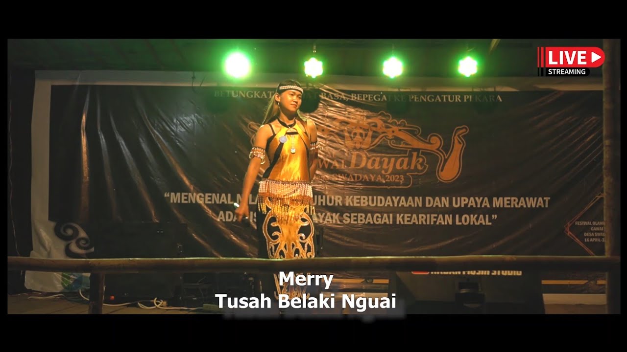 6.Merry | FGD Desa Swadaya 2023 || Tusah Belaki Nguai - YouTube