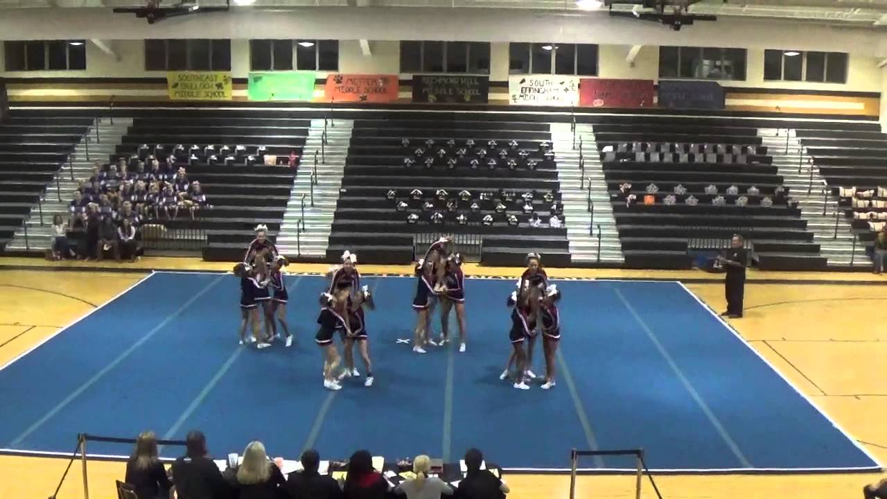 South Effingham Middle School Competition Cheerleading- Region 2015 1st ...