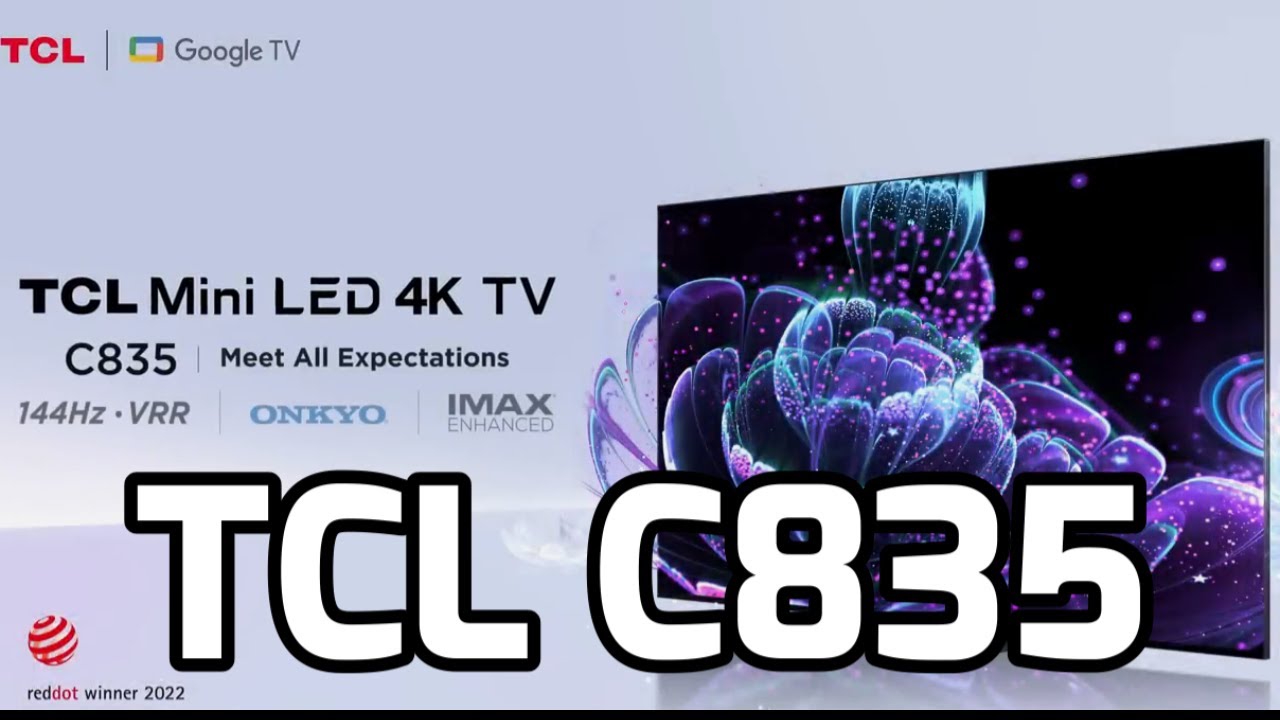 TCL C835 Mini Led Qled 4K Google TV HDMI 2.1 VRR ALLM Review Reseña ...