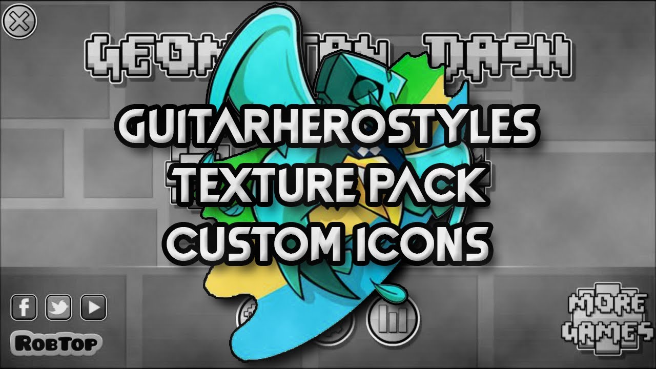 Guitarherostyles Texture Pack By Liaxloga Para Geometry Cómo Poner