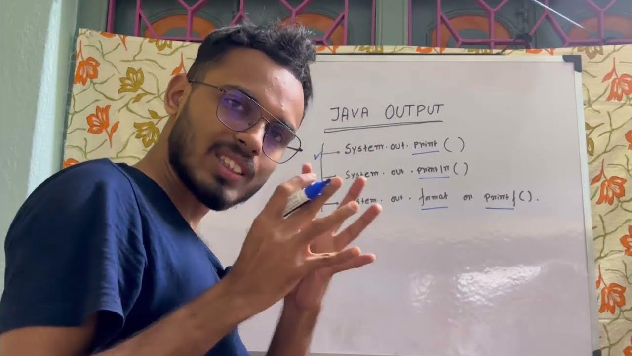 9. Java Output Methods | System.out.print() vs println() vs printf() OR ...