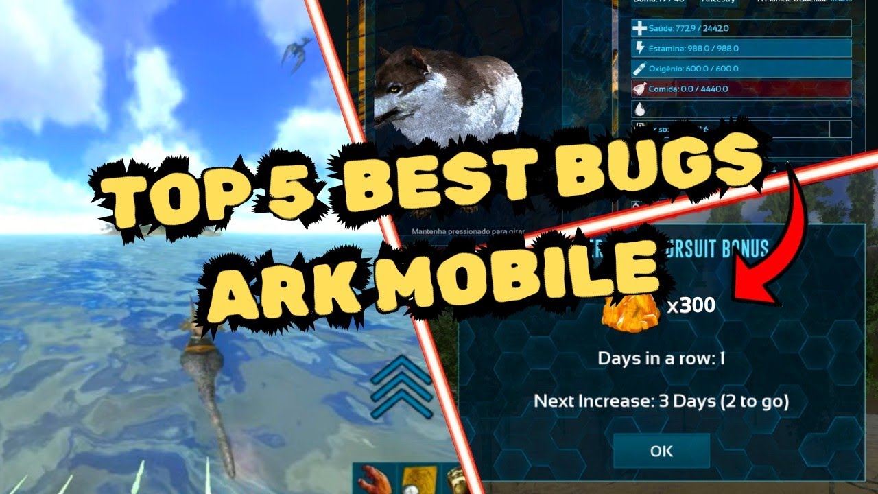 🌟TOP 5: BEST BUGS FOR BEGINNERS IN ARK MOBILE 2024 - YouTube