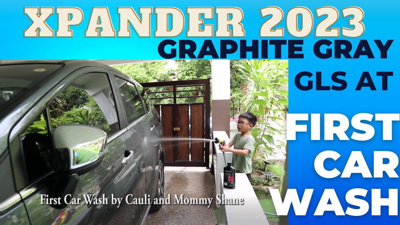 Xpander 2023 GLS AT Graphite Gray Car Wash - YouTube