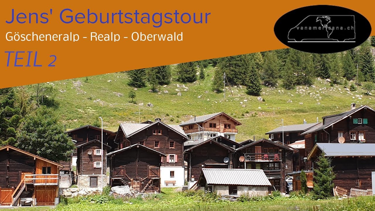 Jens' Geburtstagstour #2 - Göscheneralp - Realp - Oberwald - YouTube