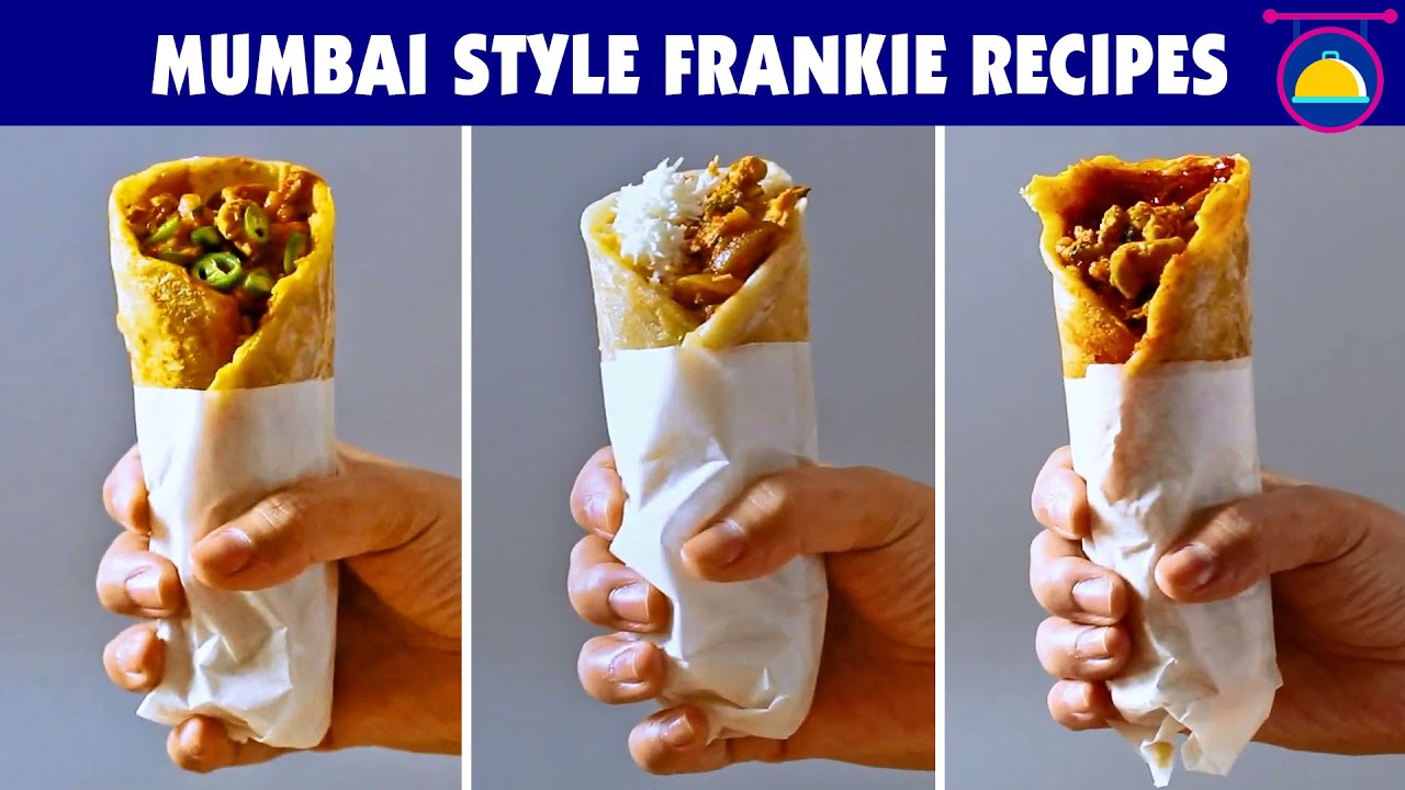 Mumbai Style Frankie Recipe | Street Food | Frankie Masala | Easy ...
