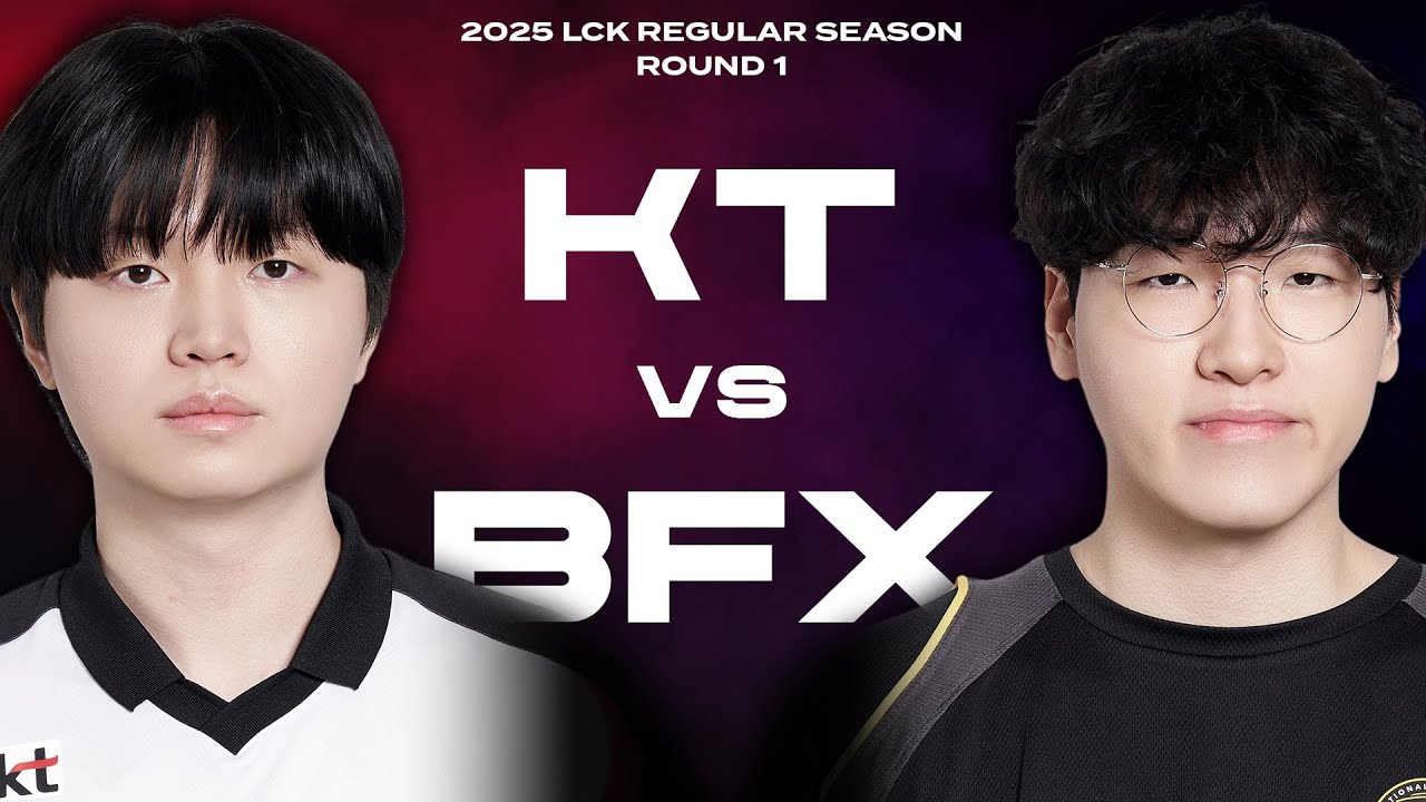 CHIẾN THẮNG ĐẦU TIÊN! - KT VS BFX - 2025 LCK ROUND 1 - YouTube