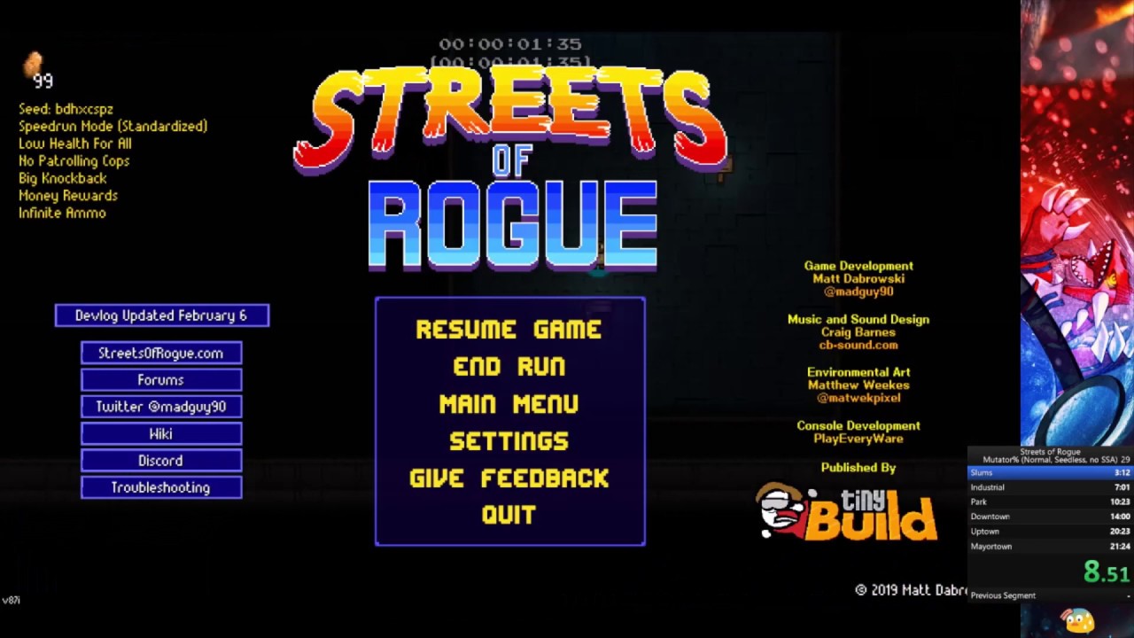 Streets of Rogue: Mutator% Shopkeeper Speedrun 20:22 - YouTube