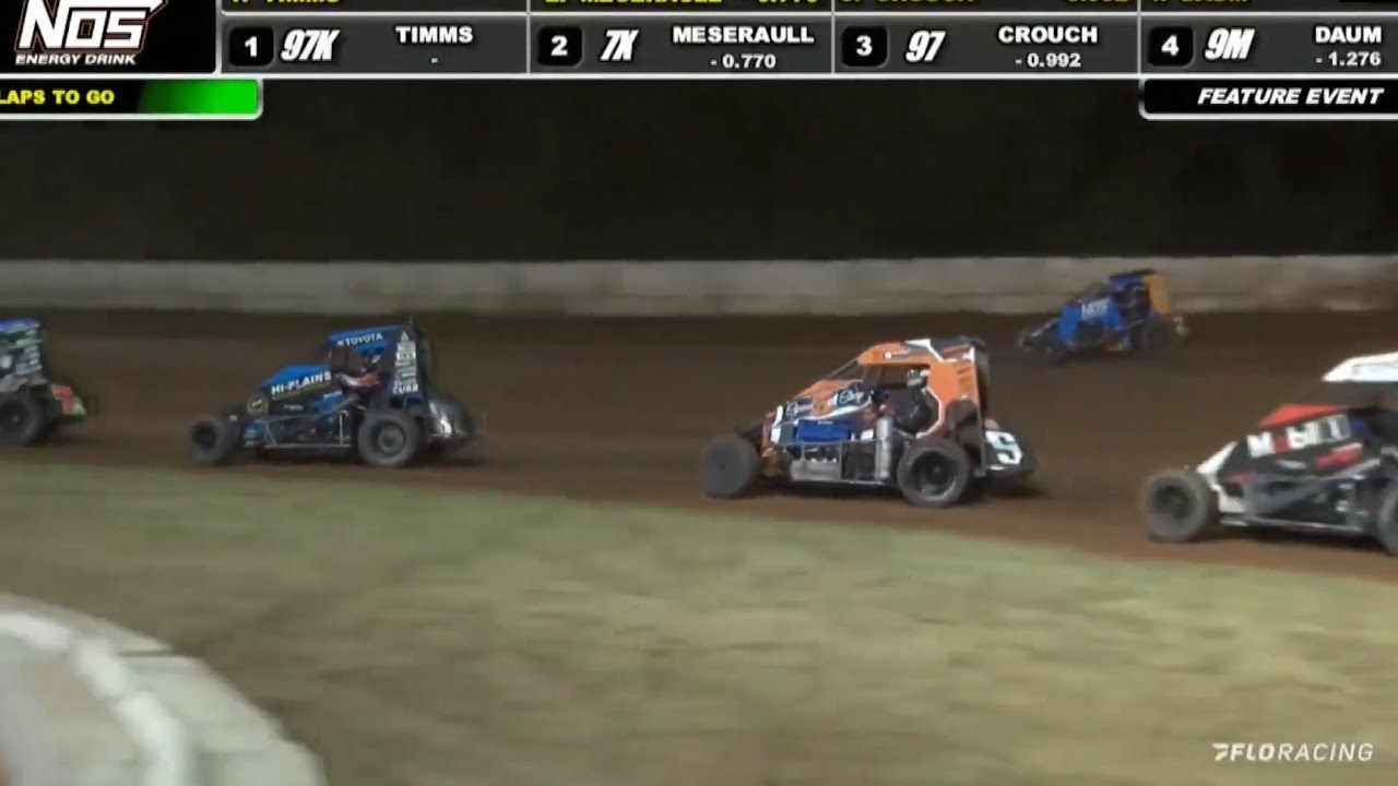 HIGHLIGHTS: USAC NOS Energy Drink National Midgets | Red Dirt Raceway ...