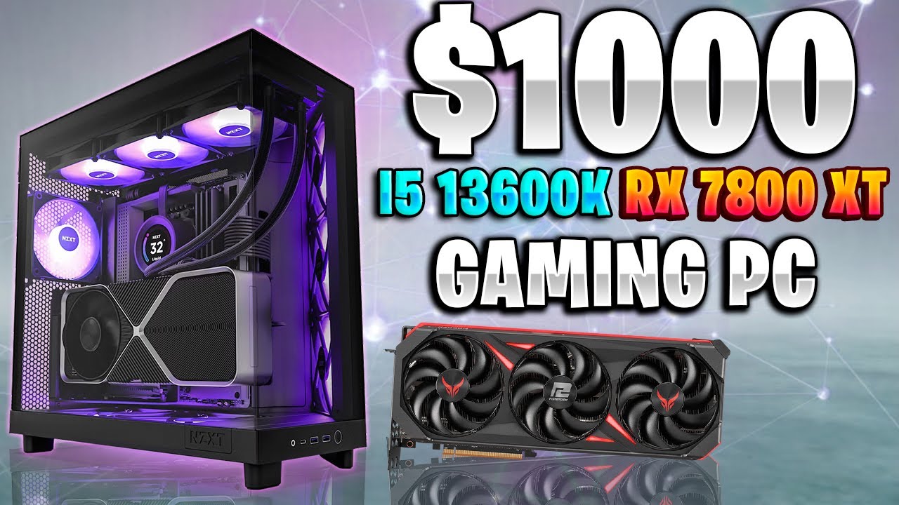 BEST $1000 Budget Gaming PC 2023 ️ | I5 13600KF + RX 7800 XT (December ...