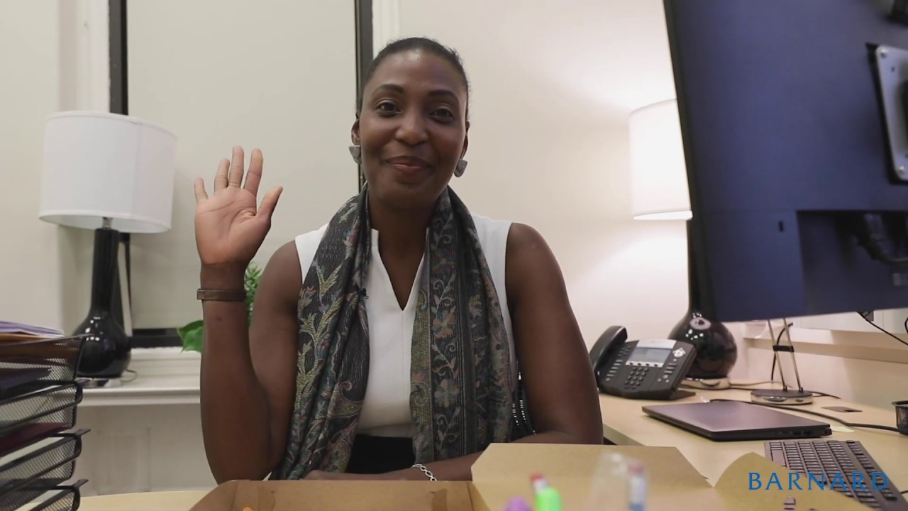 Barnard College welcomes Dean Leslie Grinage! - YouTube